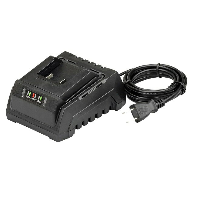 《仕様》●入力電圧：AC100V●入力電力：60W●入力周波数：50/60Hz●出力電圧：DC20V●出力電流：2.3A●充電時間：2.0Ah 約1時間/4.0Ah 約2時間●使用環境温度：10〜35℃●本体サイズ：106(W)×136(D...