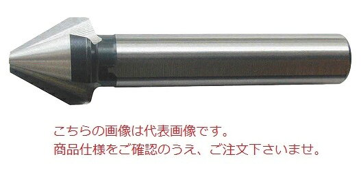 《仕様》●全長：45mm●シャンク径：5mm●カッター先端角：60°●先端径：1.6mm●有効刃径：6.3mm●刃数：3枚●材質：HSS《特長》●面取り加工用。●ノンコーティングのカウンターシンクです。《仕様》●全長：45mm●シャンク径：...