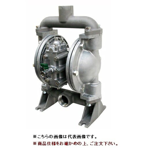 《仕様》●本体材質(接液部)：アルミ合金(ADC12)●ダイアフラム材質：フッ素樹脂(PTFE)《特長》●現行販売していない製品のサイズと同じ配管接続寸法で、お客様のお手間をとらせずに、そのままリプレイスが可能です。NDP-25以上の吐出能...