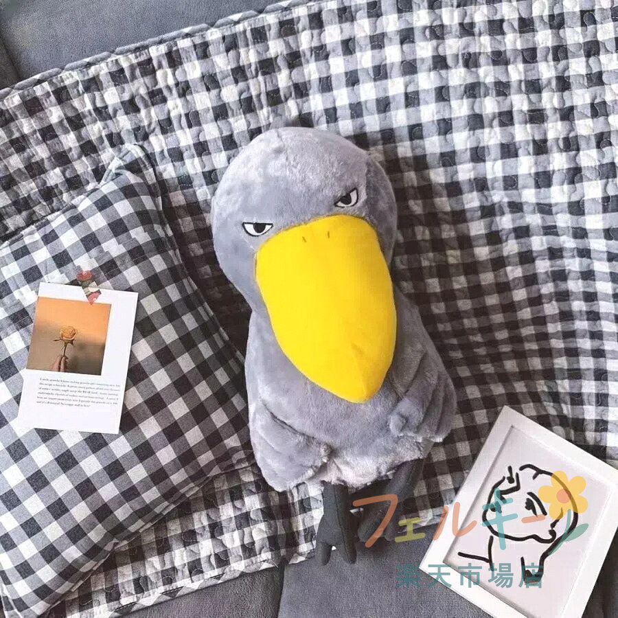ITEM INFORMATION ■ 商品タイプ ぬいぐるみ ■ 動物種類 ハシビロコウ、キツネ ■ 用途 抱き枕、置物、添い寝 ■ 特徴 やわらかい素材、寝かしつけ用