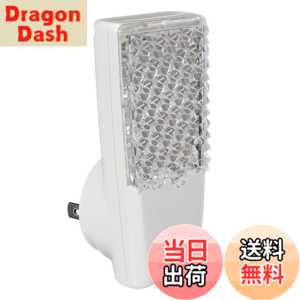 商品情報商品の説明商品紹介 ■定格電圧：AC100V ■定格周波数：50Hz/60Hz ■定格消費電力：0.3W ■光源：アンバー色LED ■全光束：1lm ■点灯開始照度：約5lx ■外形寸法(約)：幅52x高さ104x厚さ34(mm)(...