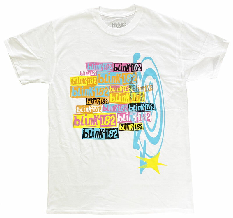 ブリンク182・BLINK 182・MULTI STACKED LOGO・Tシャツ・バンドTシャツ オフィシャル商品　正規ライセンス商品 ボディ：やや薄めの柔らかい今風のボディです。 カラー：ホワイト 素材：コットン100％ ●ご注意：実物...