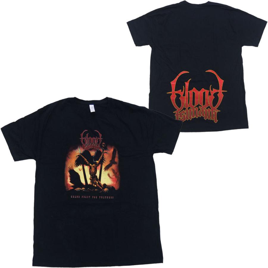 BLOOD TSUNAMI・ブラッドツナミ・Lサイズ・Tシャツ・ロックTシャツ ノルウェーのスラッシュ・メタル・バンド・ドラムはSCUMやエンペラーのFAUST Lサイズ在庫のみ ボディ：やや薄めの今風のボディ カラー：ブラック 素材：コッ...