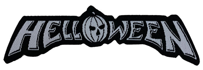 ハロウィン・HELLOWEEN・LOGO CUT OUT・糊無し・刺繍ワッペン・オフィシャル刺繍パッチ 糊無し縫い付けタイプ 縦約約3cm　横約10.5cm ご注意：実物と色等が多少異なる場合があります。 他サイト及び、店頭販売の為、売り切...