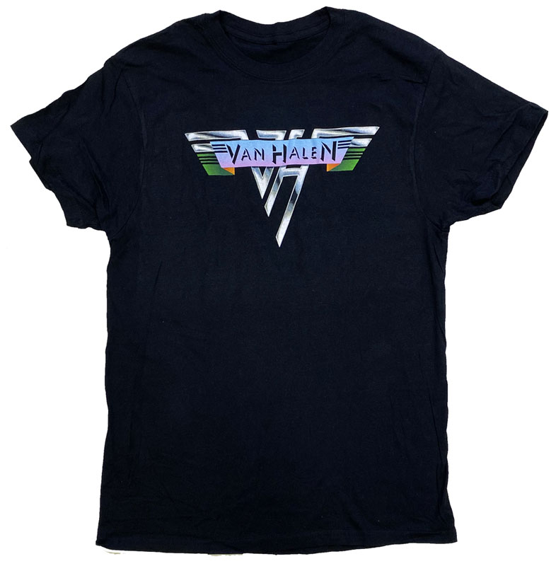 VAN HALEN・ヴァンヘイレン・1978 VINTAGE LOGO・Tシャツ・バンドTシャツ オフィシャル商品　正規ライセンス商品 ボディ：やや薄めの柔らかい今風のボディ 素材：コットン100％ カラー：ブラック ●ご注意：実物と色等が...