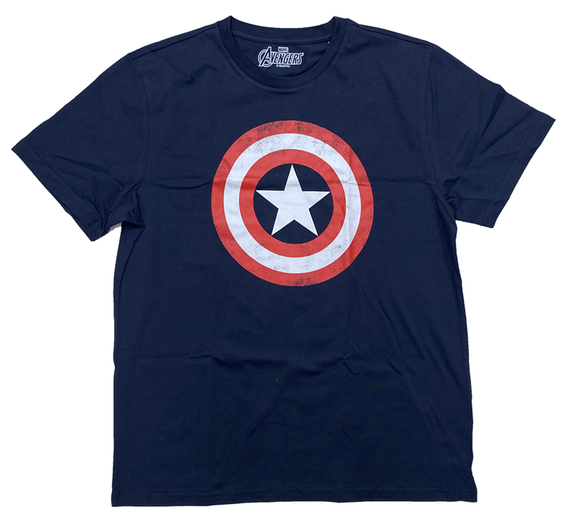 MARVEL COMIC・AVENGERS・CAPTAIN AMERICA・キャプテン アメリカ・SHIELD・NEW・Tシャツ・ アメコミTシャツ オフィシャル商品　正規ライセンス商品 プリントタグになる等、マイナーチェンジされました。 ...