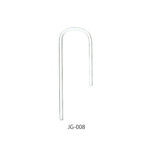シリコンチューブが水槽の縁などで折れないようにするための接続器具です。チューブの接続状況や水槽のガラス厚に応じてサイズをお選びください。JG-007はパレングラスとパレングラス TYPE-2に、JG-008はパレングラス TYPE-3とパレ...