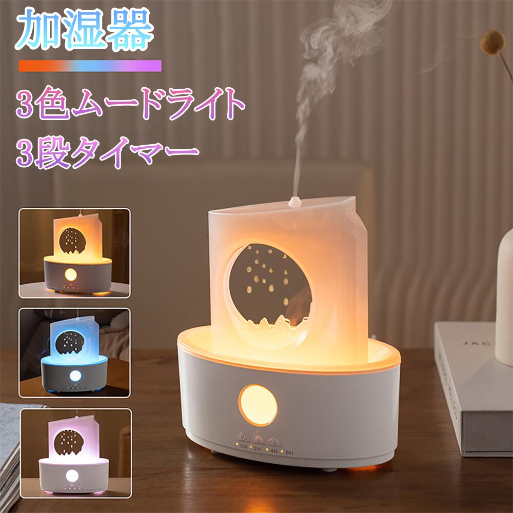 商品情報【操作説明】電源ボタン1回押す：電源オン。デフォルトは暖色光、ONインジケーターが点灯。2回押す：電源オフ。以降、この操作を繰り返す。ライトボタン電源オフ時に1回押す：暖色光2回押す：青色光3回押す：紫色光4回押す：ライト消灯タイマ...