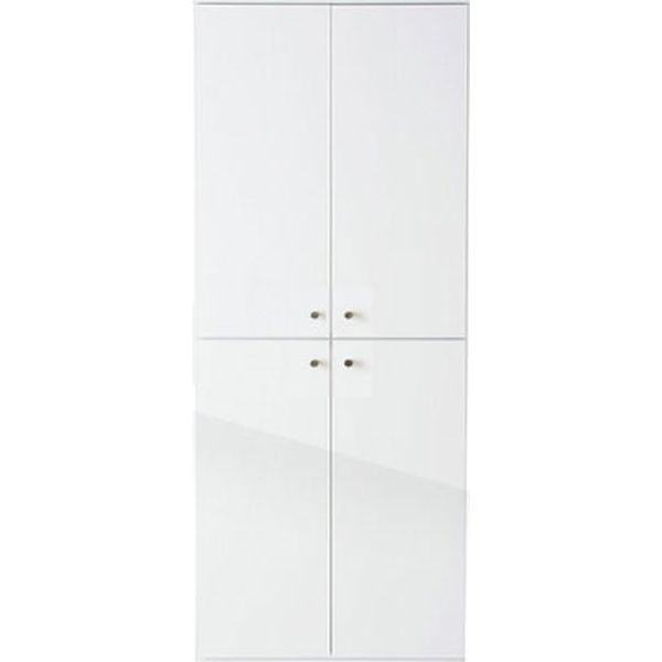 【型番】SL-750 【商品詳細】アイオ産業 下駄箱 玄関収納用 スリムロングタイプ 【サイズ】W750XD250XH1800mm 【収納目安】21〜24足 【カラー】鏡面白：SW 【ご注意】配送エリア外をご希望の場合は、お問い合せください...