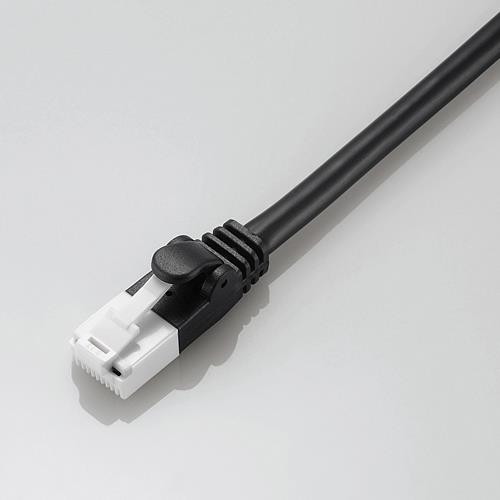 特徴Featureツメ折れ防止プロテクタと屈曲に対する耐久性が高い新素材コネクタを採用したダブル構造で、通常の使用環境では絶対にツメが折れないLANケーブルです。※1000回の屈曲検査に合格（当社検証）ツメ折れによるケーブルの脱落が防げ、長...