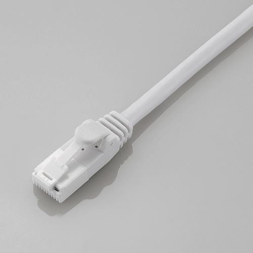特徴Featureツメ折れ防止プロテクタと屈曲に対する耐久性が高い新素材コネクタを採用したダブル構造で、通常の使用環境では絶対にツメが折れないLANケーブルです。※1000回の屈曲検査に合格（当社検証）ツメ折れによるケーブルの脱落が防げ、長...