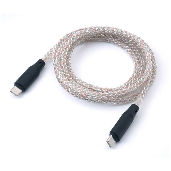 SEARCH WORD：PC用 ネオンケーブル USB TypeC to C タイプC 長さ1.5m 充電ケーブル 充電 ケーブル 高速充電 リバーシブル グラデーション 商品概要：【PC用Type C to C ケーブル】。本製品を使って...
