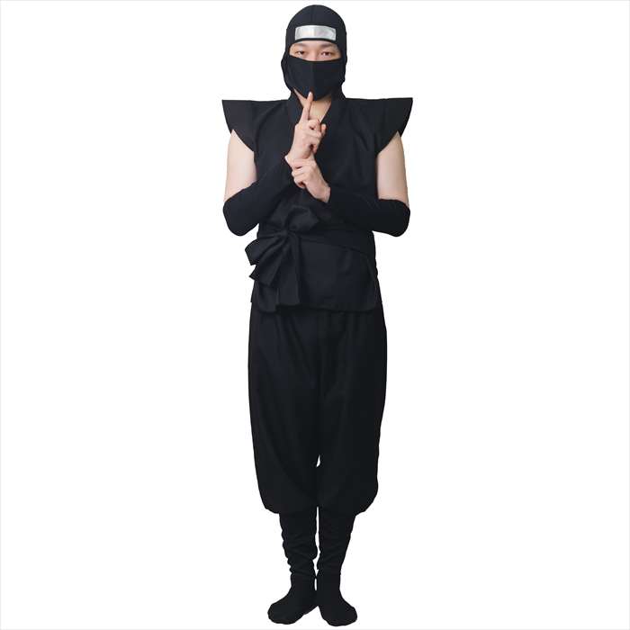 SEARCH WORD：忍者スーツ 男女兼用 コスチューム 衣装 仮装 変装 コスプレ ハロウィン ハローウィン ハロウィーン クリスマス パーティー イベント HALLOWEEN ホームパーティー ホムパ 撮影 写真 誕生会 バースデーパ...