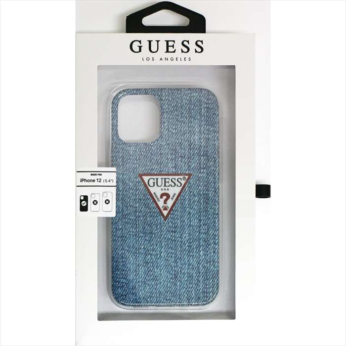 SEARCH WORD：GUESS ゲス iPhone12 mini用 TPU+PET 背面ケース iPhoneケース iPhoneカバー ケース カバー 商品概要：iPhone 12 mini対応。GUESS（ゲス）iPhone12 mi...