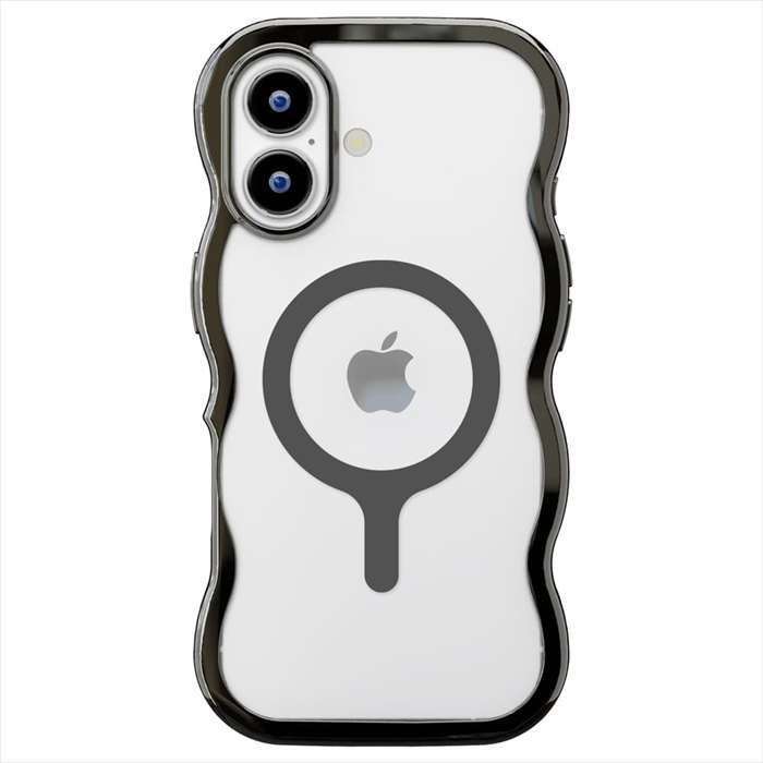 SEARCH WORD：iPhone 17 iPhone17 ケース カバー iPhoneケース iPhoneカバー ウェーブケース ハイブリッドケース ハイブリッド ip17632hbc 商品概要：iPhone17対応。ウェーブケース。カ...