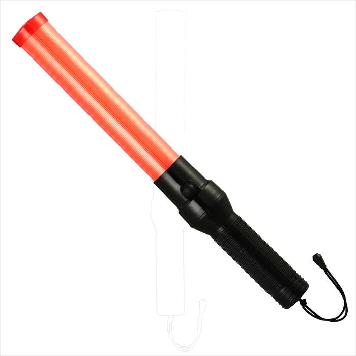 SEARCH WORD：LED 誘導棒 ショートサイズ 交通整理 警備 誘導ライト 安全用品商品概要：発光部分41cmのショートタイプの誘導灯です。手にかけるストラップつき。発光色オレンジ。発光パターン3パターン。商品仕様：■メーカー：アー...