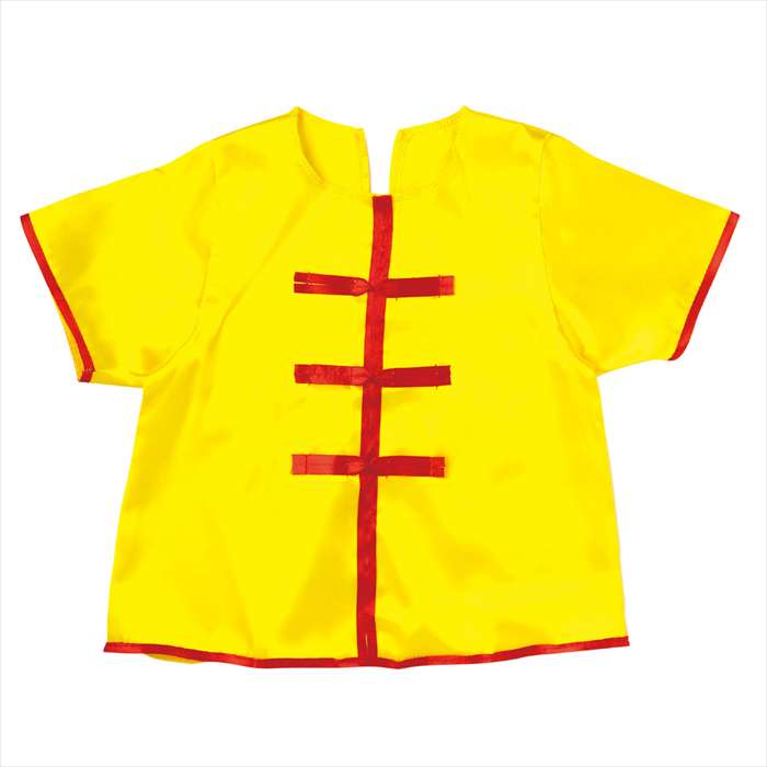 SEARCH WORD：衣装ベース チャイナシャツ 中華風 黄 イエロー かわいい キラキラ サテン製 光沢 縫製済 ステージ衣装 衣装 仮装 コスプレ ハロウィン コスチューム 発表会 運動会 イベント ダンス 舞台 演技 カラフル 子ど...
