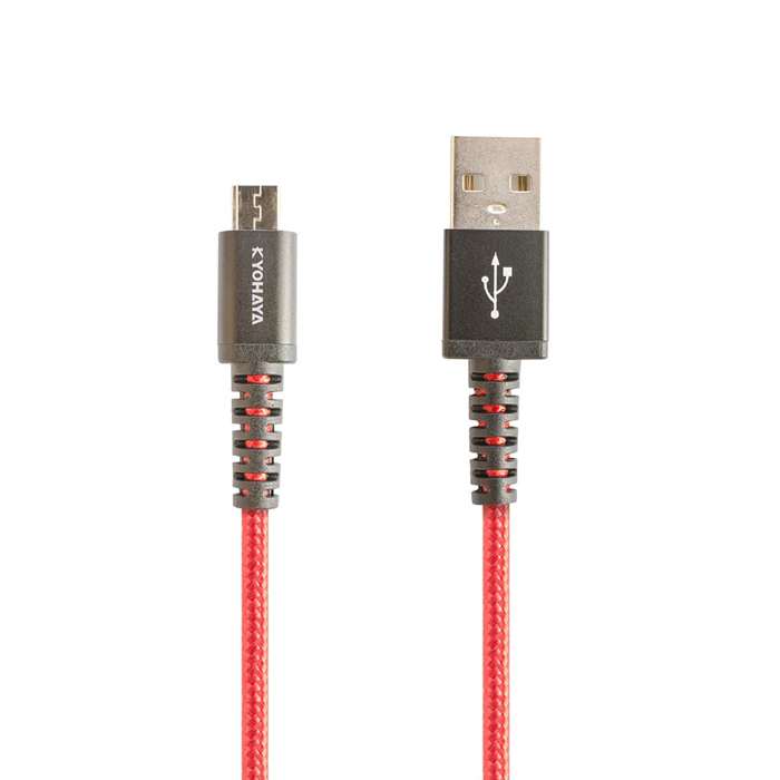 SEARCH WORD：USB A to microUSB ケーブル タフタイプ 屈曲耐久 2万回 急速充電 充電ケーブル データ送信 商品概要：屈曲耐久2万回以上を誇るタフタイプで長期間使用できるUSB A to microUSBケーブル...