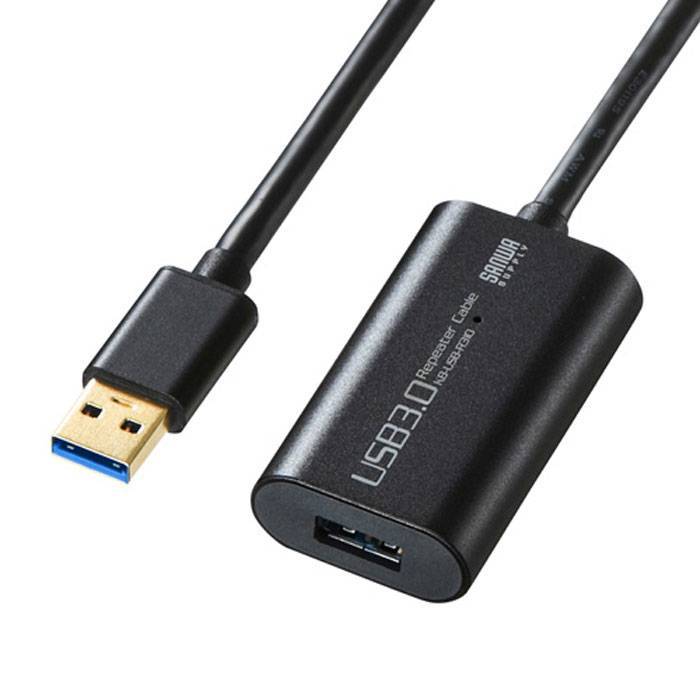 SEARCH WORD：USB3.0 アクティブリピーターケーブル 延長用 ハイパワー ロングタイプ10m Windows Mac OS対応商品概要：USB2.0の約10倍（5Gbps）の転送速度に対応したUSB3.1 Gen1（USB3....