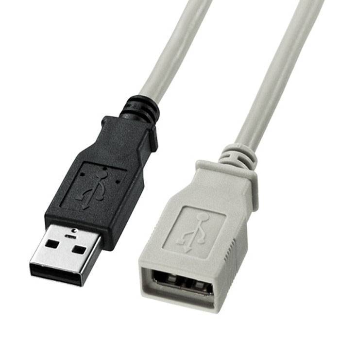 SEARCH WORD：パソコン用 USB2.0 延長ケーブル USB Aコネクタ 0.3m コード 配線 ホワイト商品概要：USB規格準拠の「シリーズA」コネクタを持つ機器（ケーブル）を、延長するケーブルです。USB2.0の「Hi-SPE...