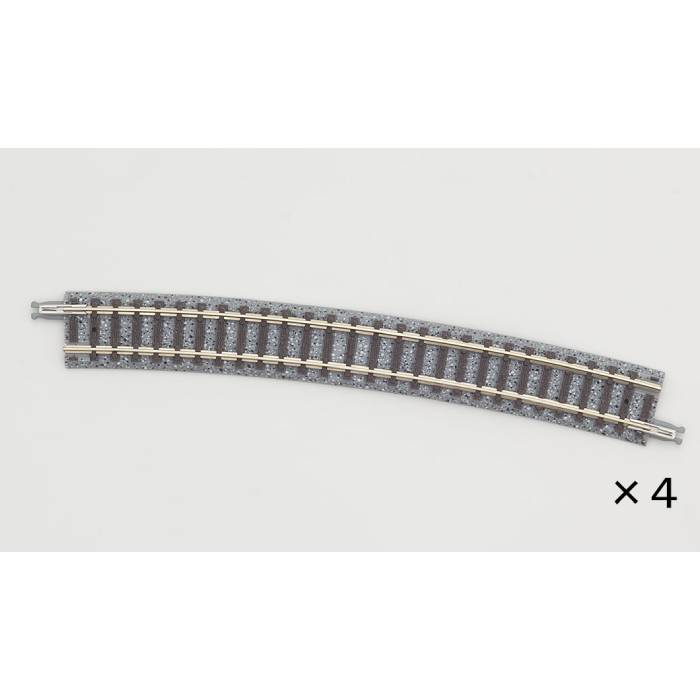 SEARCH WORD：鉄道模型 エヌゲージ Nゲージ スケール 電車模型 列車模型 レール 線路 レイアウト ストラクチャー モデル セット キット ジオラマ リアル 車両商品概要：ファイントラックの基本となるレールで、曲線部分に相当する...