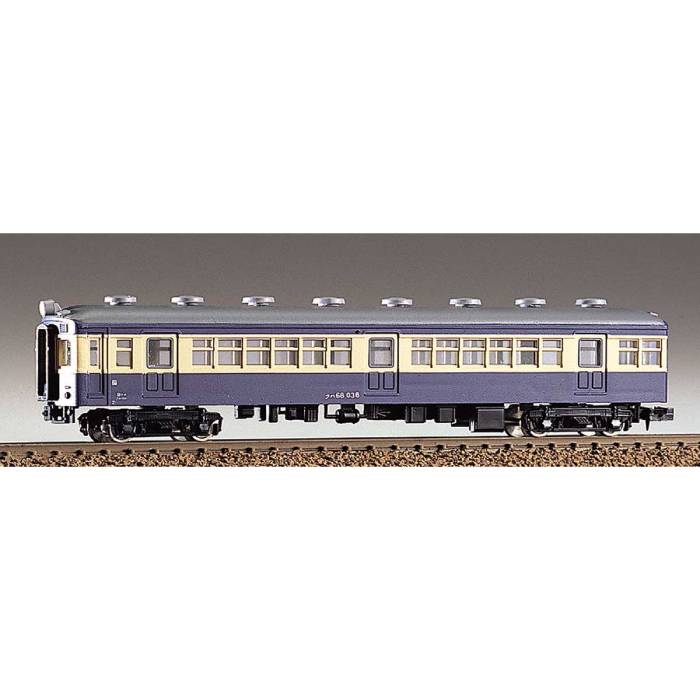 SEARCH WORD：鉄道模型 エヌゲージ Nゲージ スケール 電車模型 列車模型 電車 モデル セット キット ジオラマ リアル 車両商品概要：クハ68形は、クモハ51形 ・54形と同系で、3扉セミクロスシートの中距離形制御車です。本来...