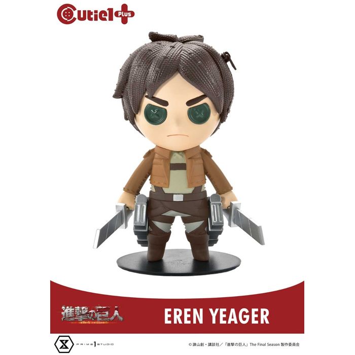 SEARCH WORD：進撃の巨人 エレン Cutie1 ぬいぐるみ風 ソフビ フィギュア 模型 玩具 オモチャ おもちゃ インテリア コレクション 趣味商品概要：ぬいぐるみテイストのキュートなフィギュア『Cutie1』シリーズ新展開！更に...
