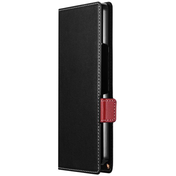 SEARCH WORD：LEPLUS NEXT スマートフォン ケース スマホ 電話 カバー 保護 傷 落下 防止 本体 衝撃 素材 手帳 カードケース 折り畳み ポケット レザー商品概要：サイドベルトがバイカラーになった遊び心ある手帳型ケ...