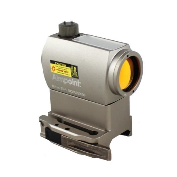 SEARCH WORD：エアガン トイガン ドットサイト AIMPOINT アクセサリー 部品 パーツ ドット サバゲー サバイバル 装備 カスタム商品概要：AIMPOINT社のT-1ドットサイトの新型レプリカです。 上部にあるソーラーパネ...