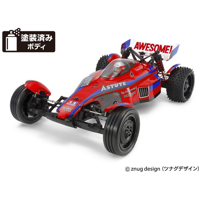 SEARCH WORD：タミヤ ラジコン 1/10スケール RC オフロード用電動RCカー バギーRCカー RCパーツ マシン 組み立てキット 商品概要：1989年に登場したミドルクラスの後輪駆動バギー、アスチュートの名を受け継いだ電動ラジ...
