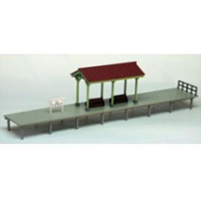 SEARCH WORD：HOゲージ 鉄道模型 有限会社コスミック HOゲージ 鉄道模型 HO 田舎ホーム(待合所付・両側)組立キット 趣味 ホビー ジオラマ 模型 玩具 おもちゃ コレクション商品概要：有限会社コスミック｜HO 田舎ホーム(...