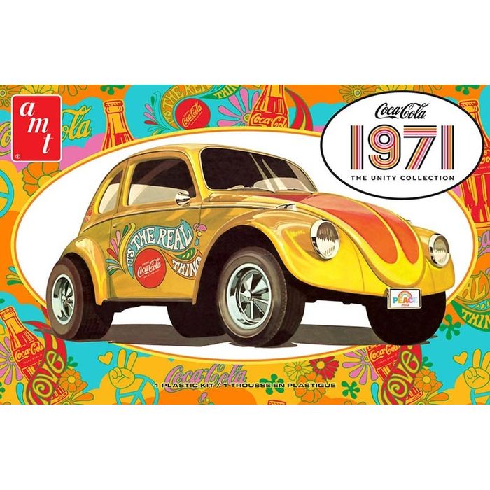 SEARCH WORD：プラッツ AMT1284 AMT 1/25 フォルクスワーゲン スーパーバグ 1971年 ユニティ グラフィックス コカ・コーラ プラモデル 模型 玩具 ホビー おもちゃ コレクション 趣味商品概要：モデルはフォルク...