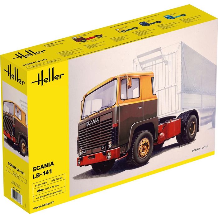 SEARCH WORD：プラモデル ミニカー エレール(プラッツ)（Heller） 1/24 スカニア LB-141 トラック HE80773 商品概要：エレール(プラッツ)（Heller）｜1/24 スカニア LB-141 トラック｜HE...