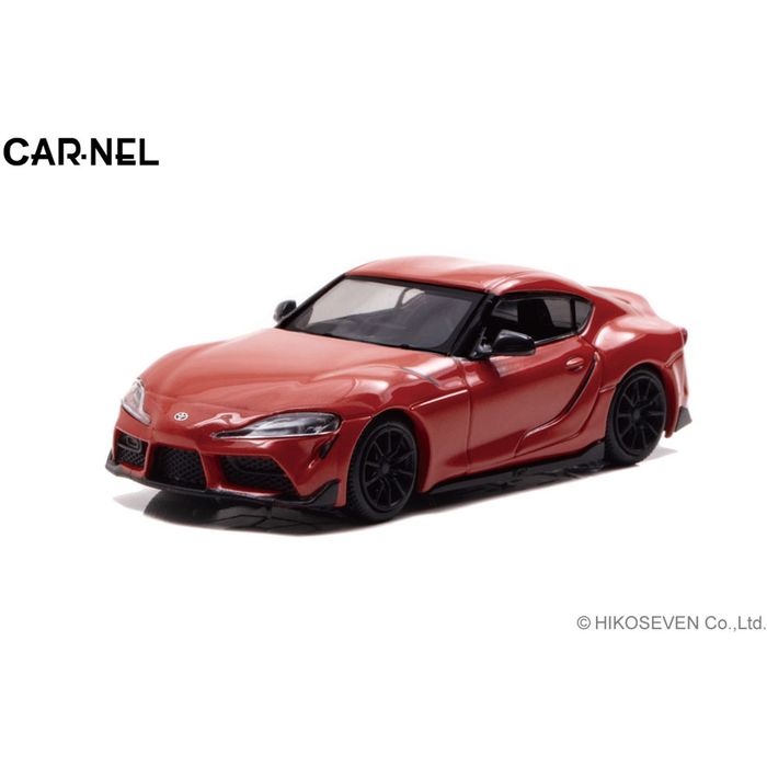 SEARCH WORD：ヒコセブン ミニカー 模型 ホビー おもちゃ 趣味 コレクション商品概要：ヒコセブン｜CARNEL 1/64 トヨタ スープラ RZ 'Plasma Orange 100 Edition' 2023 Plasma O...