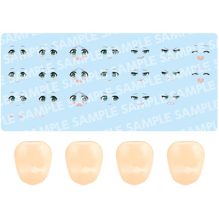 SEARCH WORD：コトブキヤ プラモデル 壽屋　プラモデル コトブキヤ 壽屋 ホビー 玩具 おもちゃ モデル 模型 コレクション 趣味商品概要：コトブキヤ（壽屋）｜カスタマイズフェイス＆デカールセット Vol.4【森倉円デザイン】。商...