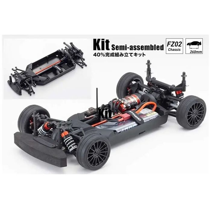SEARCH WORD：京商 ラジコン 模型 ホビー 趣味 玩具 おもちゃ KYOSHO PuTEP フェーザー Mk2 FZ02 シャシーキット商品概要：人気の高いオプションパーツを標準装備したレース参戦のベース車両としても最適なシャシー...