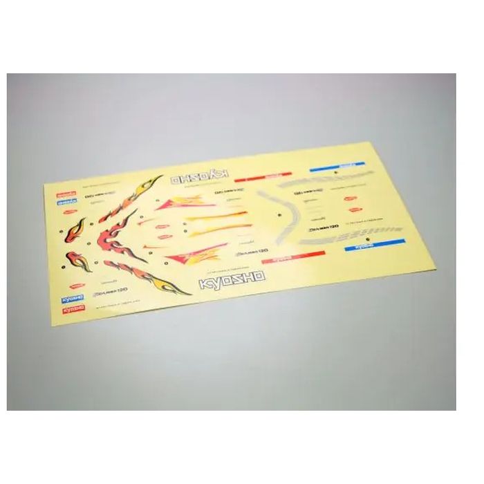 SEARCH WORD：京商 ラジコン パーツ 趣味 ホビー 玩具 おもちゃ デカール(CALIBER 120) CA0016商品概要：京商 デカール(CALIBER 120)。商品仕様：■メーカー：京商■JANコード：4548565117...