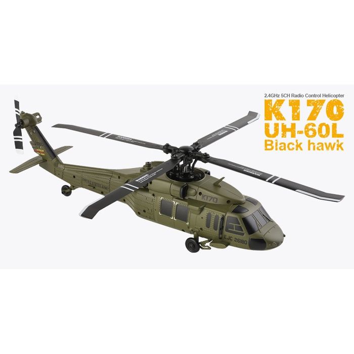 SEARCH WORD：ハイテックマルチプレックスジャパン ラジコン 玩具 おもちゃ ホビー 趣味 2.4GHz 5CH ヘリコプター UH-60L Black hawk K170商品概要：洗練された外観と4枚ローターでUH-60L ブラッ...