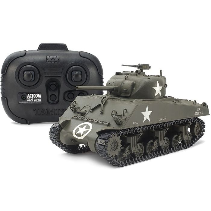 SEARCH WORD：タミヤ ラジコン おもちゃ 模型 ホビー 玩具 趣味 コレクション 1 35RCタンク アメリカ M4A3シャーマン戦車 専用プロポ付き 48217商品概要：第二次大戦中、アメリカ軍をはじめ連合軍全体の主力戦車として...