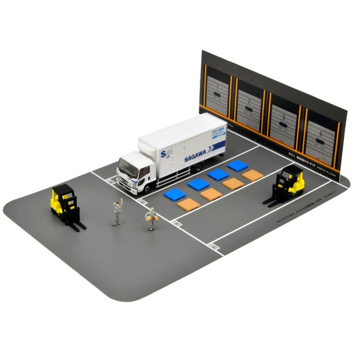 SEARCH WORD：トミーテック TOMIX Nゲージ 鉄道模型 車両 鉄道 電車 電鉄 列車 趣味 ホビー コレクション 玩具 おもちゃ商品概要：トラックコレクションに物流現場トラックセットE 佐川急便が登場！物流現場の雰囲気を演出す...