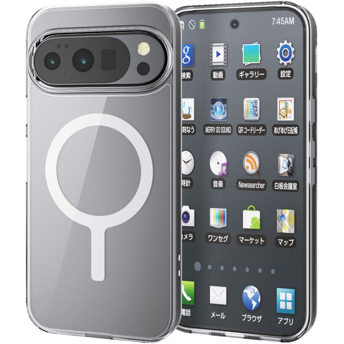 SEARCH WORD：ハイブリッドケース MAGKEEP商品概要：■磁力装着タイプのワイヤレス充電器に対応した“MAGKEEP”シリーズ。側面には弾力性のあるTPU(熱可塑性ポリウレタン)素材を、背面には強じんで透明度の高いポリカーボネー...
