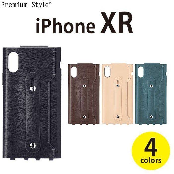 SEARCH WORD：iPhone XR 6.1インチ PUレザー ケース 落下防止 グリップ付 iphone X R iphoneXR iphone10R アイフォン アイフォンXR アイフォンテンアール アイフォンエックスアール 20...