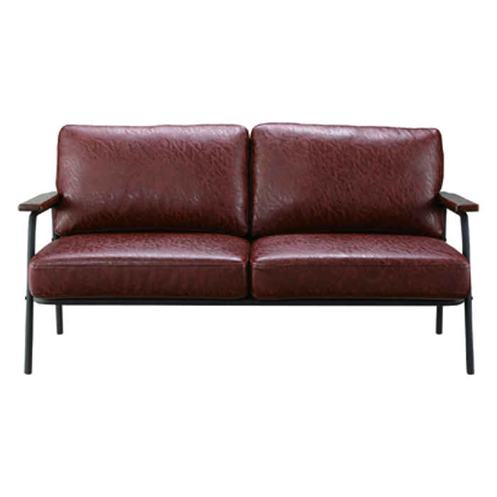 SEARCH WORD：ソファ ソファー 2人掛け 二人掛け 2Pソファ 2シーター ラブソファ ラブソファー sofa 木 木製 ウッド wood フレーム アーム アームレスト 肘掛 肘掛け 肘かけ 肘乗せ 肘のせ 脚付き 脚 スチール...