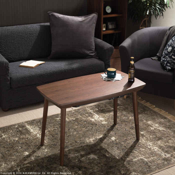 SEARCH WORD：長方形 こたつ コタツ 炬燵 火燵 こたつテーブル コタツテーブル 炬燵テーブル 火燵テーブル テーブル つくえ 机 木製 天然木 ウォールナット ウォルナット walnut ウレタン塗装 フラットヒーター 薄型ヒー...