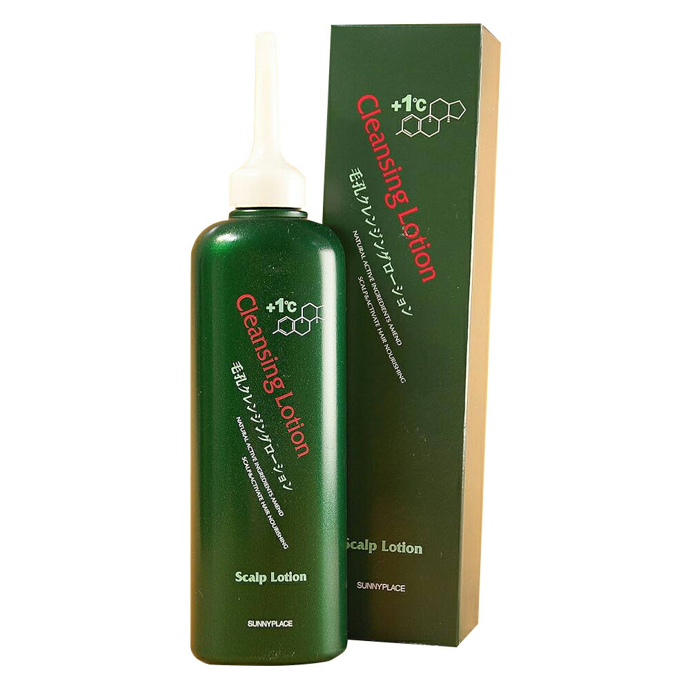 頭皮体温を1℃アップ。 毛孔頭皮の皮脂除去、毛行促進作用。 内容量：180mL メーカー：株式会社サニープレイス 区分：日本製・化粧品 広告文責： ドリラン 愛知県豊明市三崎町中ノ坪13-8カミヤビル2F 0562-38-7575