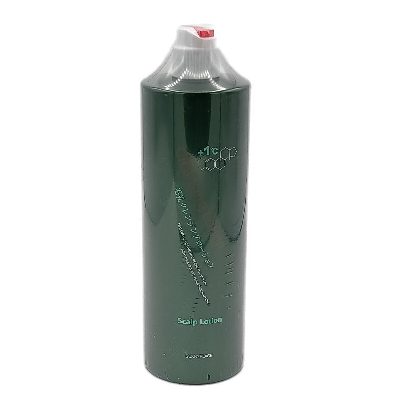 頭皮体温を1℃アップ。 毛孔頭皮の皮脂除去、毛行促進作用。 内容量：500mL メーカー：株式会社サニープレイス 区分：日本製・化粧品 広告文責： ドリラン 愛知県豊明市三崎町中ノ坪13-8カミヤビル2F 0562-38-7575