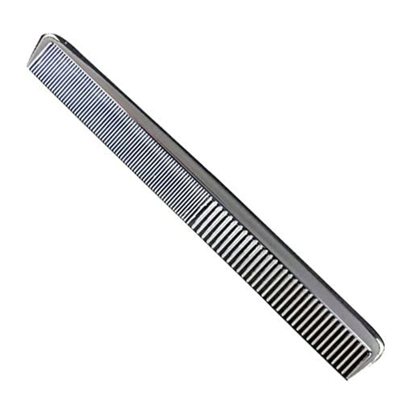 クロムメッキ加工を施すことで摩擦係数が小さくなり静電気を抑えます。 静電気を抑えることで髪にツヤを！ 日本品質のクロムメッキ加工を行ったヘアコーム。 毛先まで広がらずまとまりやすい髪になります。 静電気を抑えることでキューティクルが引き締ま...