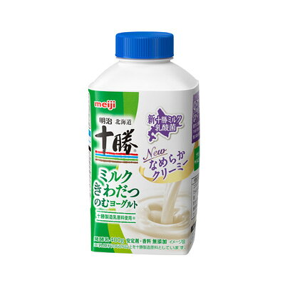 賞味期限：商品発送時、12〜15日程度。 メーカー直入荷最新の商品をお届けいたします！ ○明治北海道十勝ミルクきわだつヨーグルト 北海道十勝産生乳と新十勝ミルク乳酸菌を使用 十勝製造の厳選した乳原料を贅沢に使用した、ミルクのあじわいを引き立...