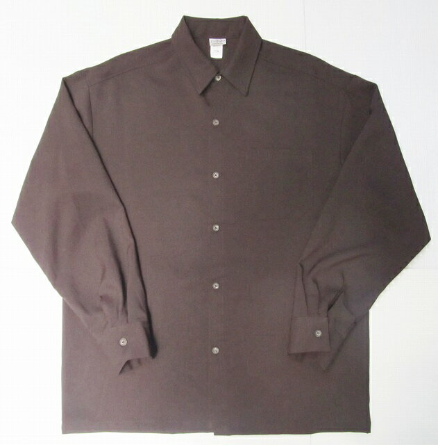 商品名 CAL TOP 色：茶 サイズ：L　XL　2XL　3XL L：着丈87CM、身幅63CM×2、袖丈65cm　肩幅60cm XL：着丈88CM、身幅65.5CM×2、袖丈65.5cm　肩幅61.5cm 2XL：着丈89CM、身幅67....