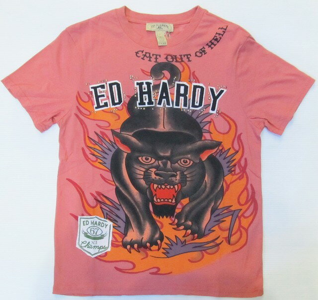 商品名:ED HARDY 色：CAY サイズ：S　M　L　XL　　 S：着丈63CM、身幅49CM×2、袖丈21CM、肩幅44CM M：着丈65.5CM、身幅51CM×2、袖丈21.5CM、肩幅46CM L：着丈68CM、身幅53CM×2、...